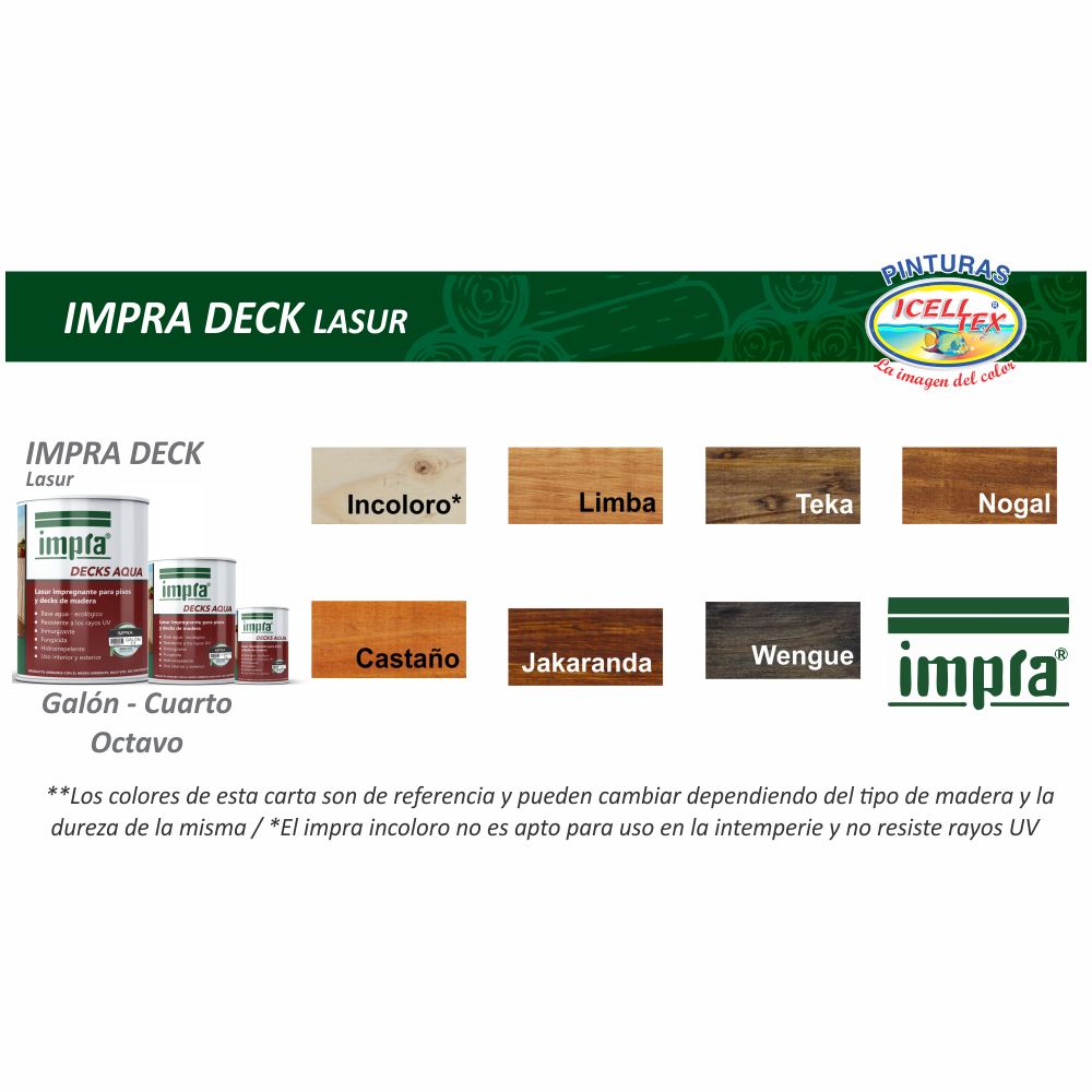Impra Deck Aqua – (Galón) – Ultratex – Icelltex